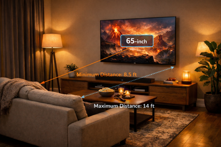 How Far Should You Sit From a 65 Inch TV? 7 Powerful Tips for the ...